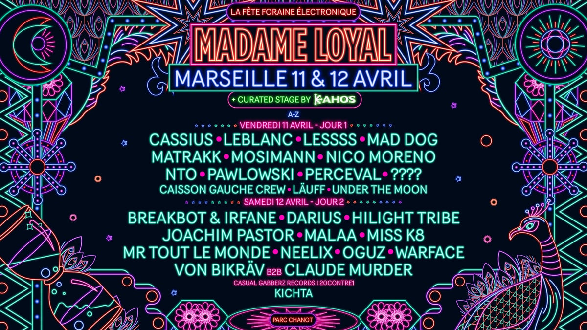 Madame Loyal Marseille 2026 dates, programmation et billetterie