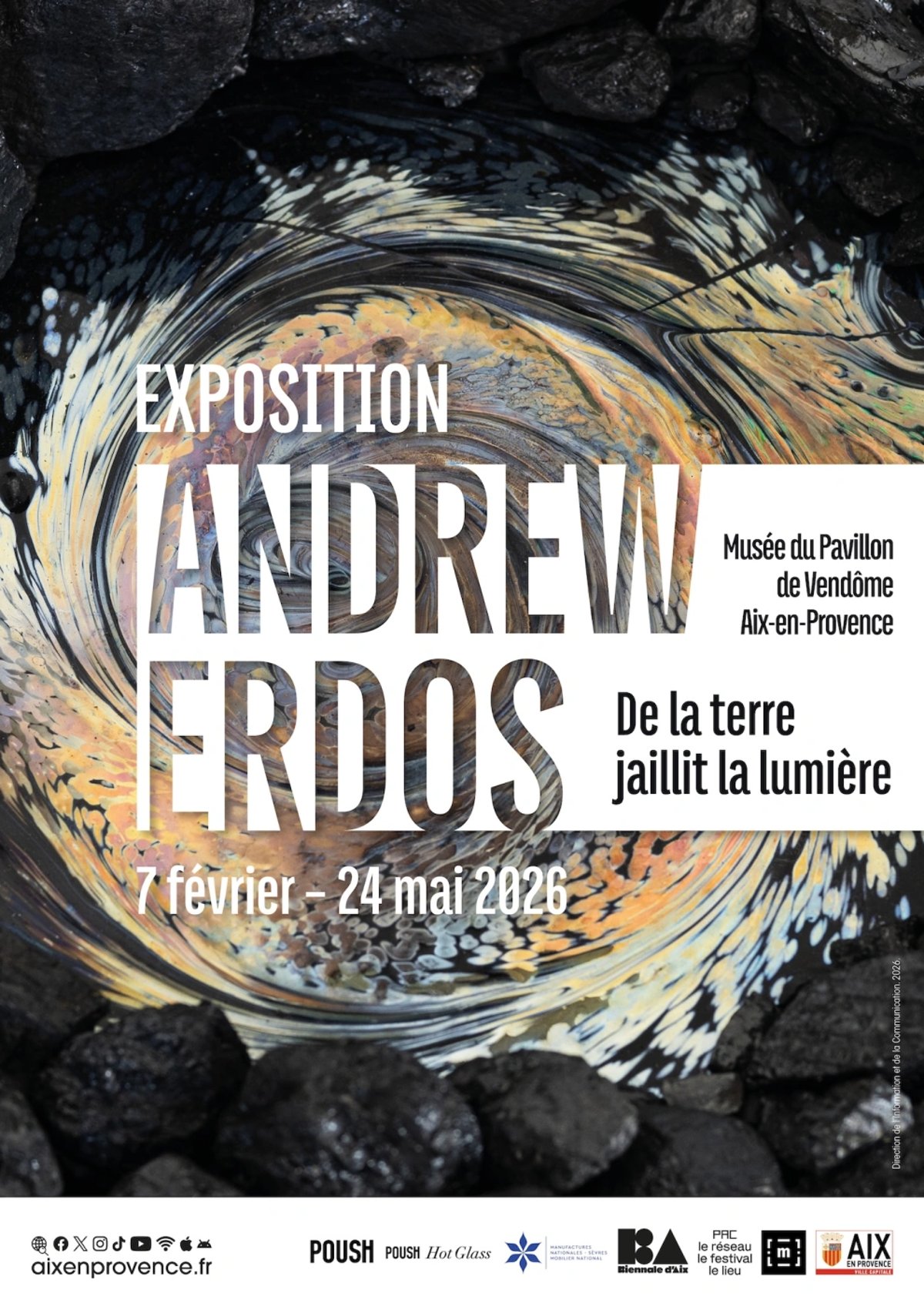 Exposition Andrew Erdos de la Terre Jaillit la Lumière à Aix-en ...