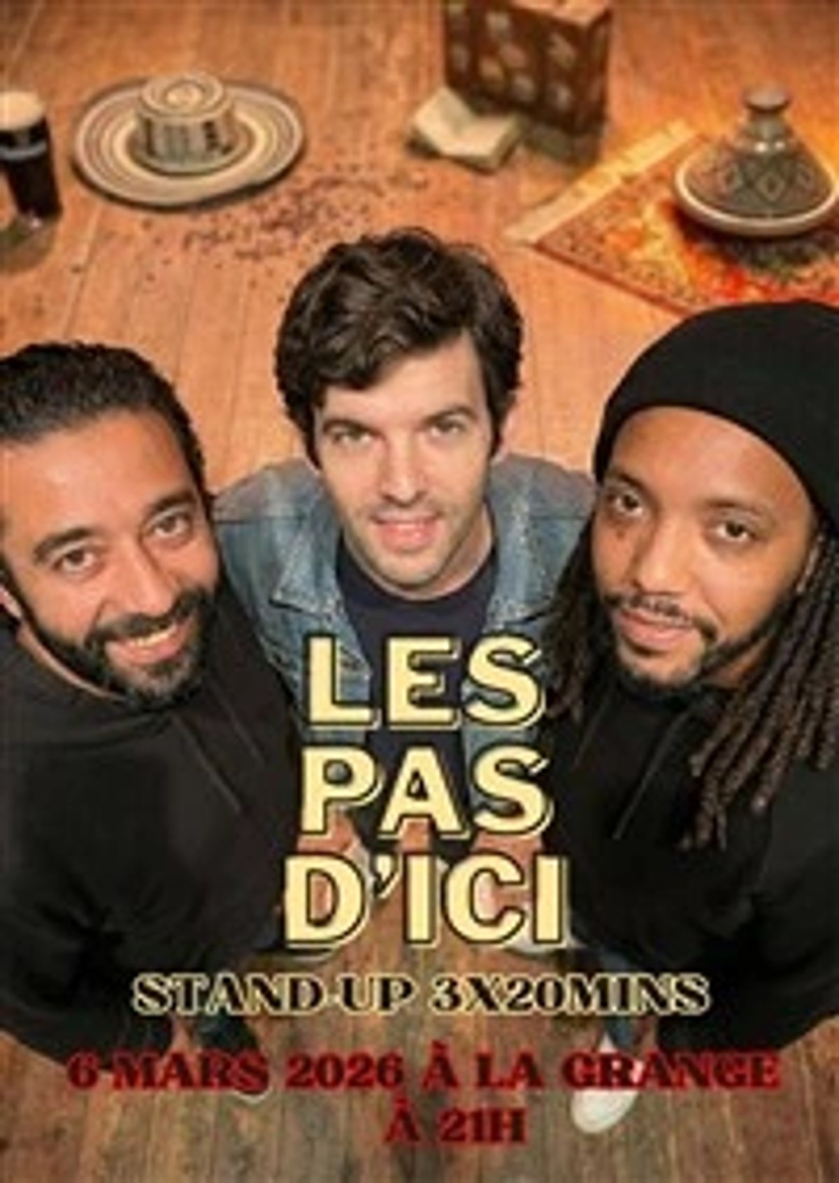 Spectacle Les Pas d'Ici : Hamza, Santiago, Donal à Marseille jusqu'au ...