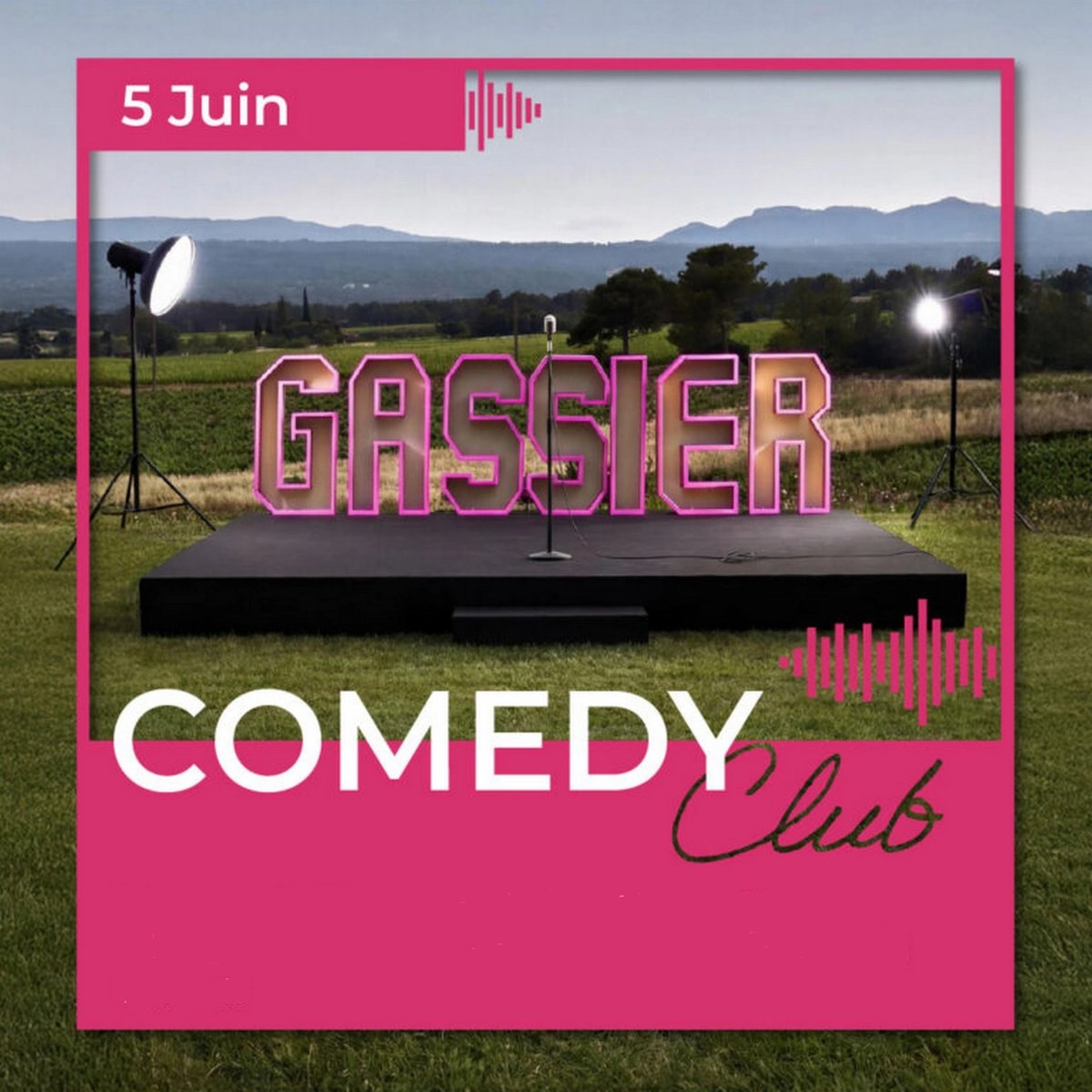Comedy Club Le Gassier à Puyloubier — 5 juin 26